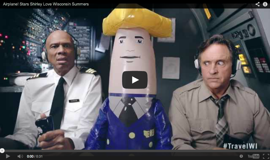 Travel Wisconsin “Airplane” Spoof Is A Fun One | Cheeseheads: The ...
