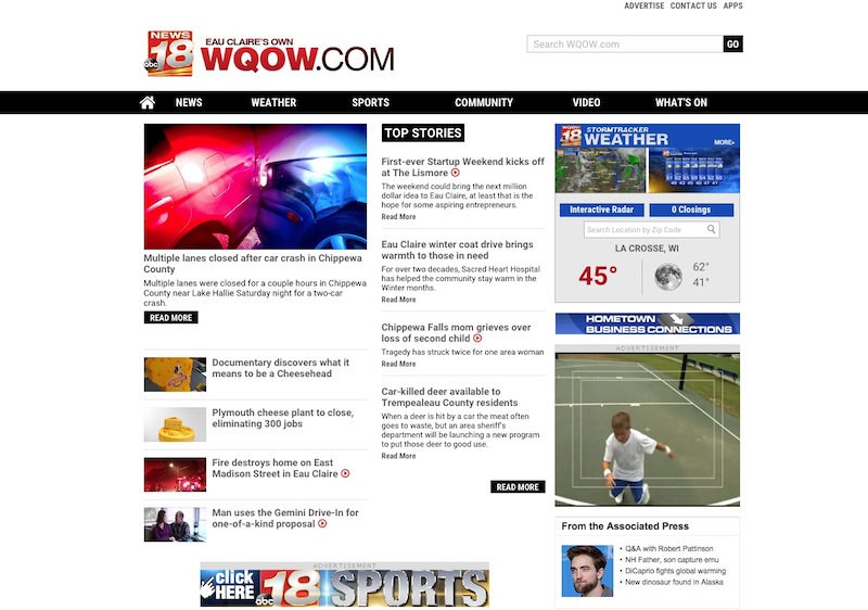 Now Some Love From Wisconsin TV News (WQOW) | Cheeseheads: The Documentary